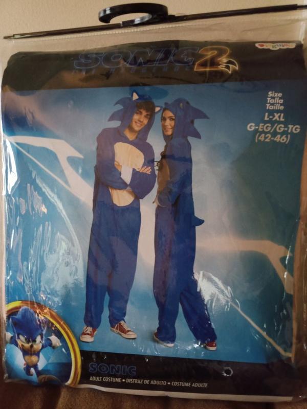 HalloweenCostumes.com FUN Costumes Adult Sonic 2 Movie Sonic Costume X ...