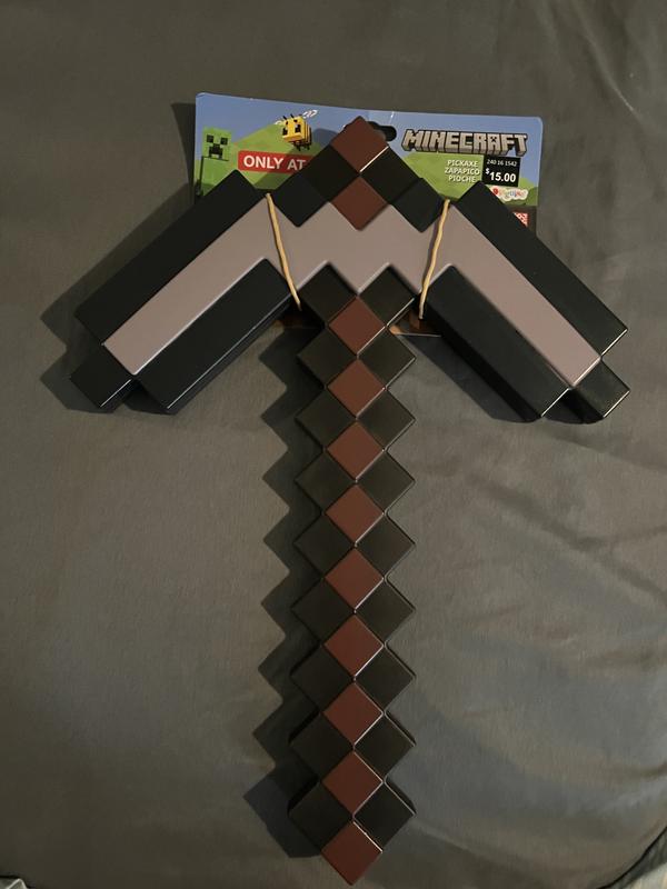 Disguise 15" Minecraft™ Netherite Pickaxe Toy Weapon at Lowes.com