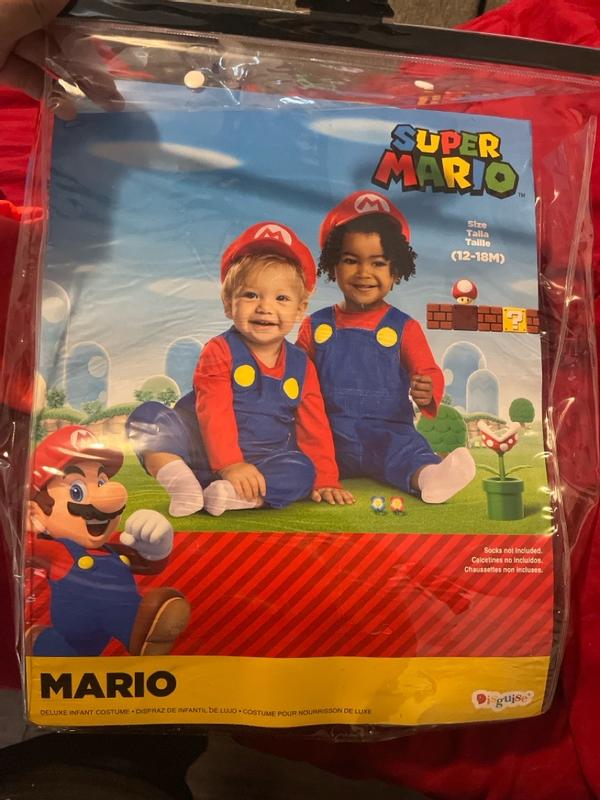 Disguise Baby Posh Super Mario Bros. Mario Costume - 12-18 Months at ...