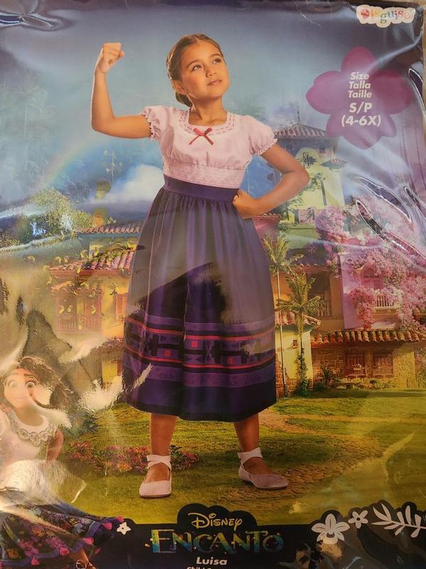 Disguise Kids Disney Encanto Luisa Madrigal Costume - Small 4-6 at ...