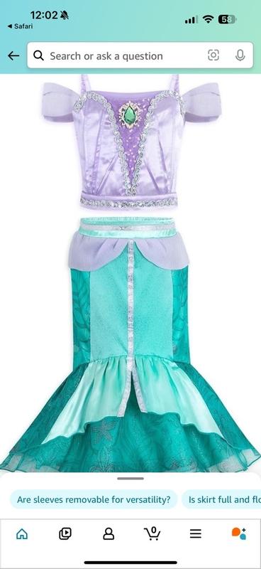 Disguise Women's Deluxe Little Mermaid Ariel Costume - Medium at Lowes.com