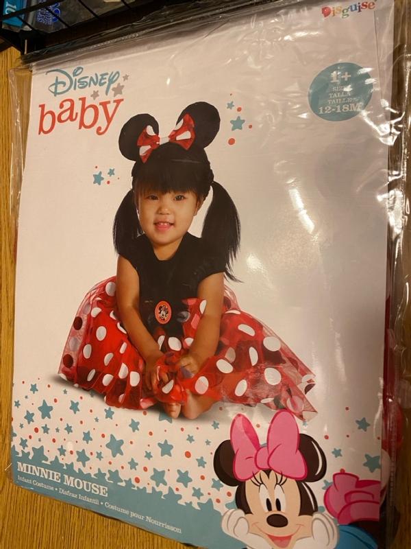Disguise Baby Girl's Red Minnie Mouse Costume - 12-18 Months at Lowes.com