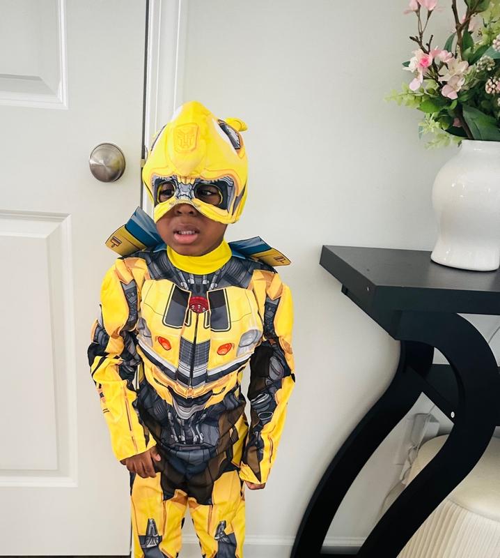 Disguise Toddler Classic Muscle Transformers Bumblebee T7 Costume ...