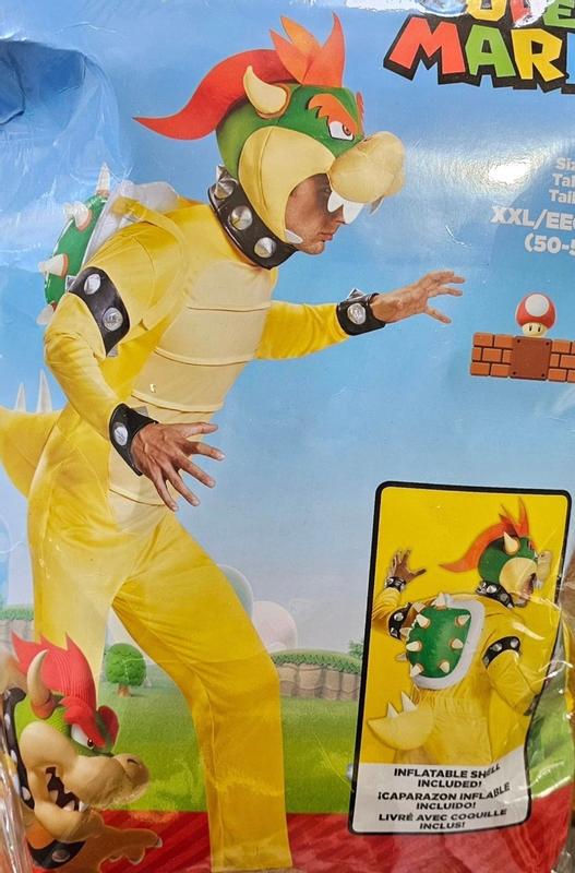 Disguise Adults Deluxe Super Mario Bros. Bowser Costume - XXL at Lowes.com