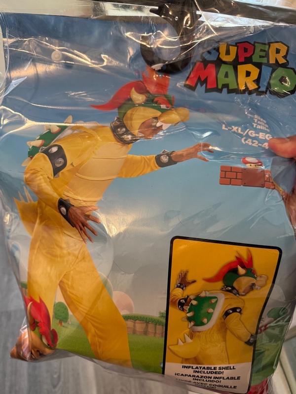 Disguise Adults Deluxe Super Mario Bros. Bowser Costume - Large/Extra ...