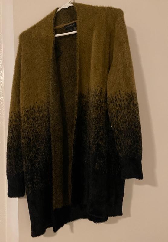 Donna Karan New York Women's Ombré Eyelash Cardigan - Macy's