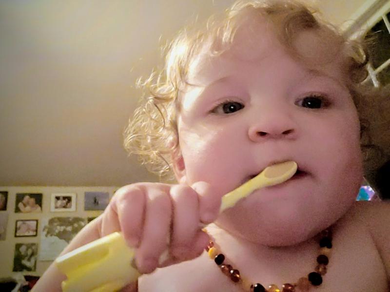 Dr. Brown's® Giraffe Infant-to-Toddler Toothbrush | buybuy BABY