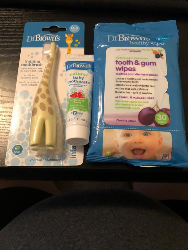 Dr. Brown's® Giraffe Infant-to-Toddler Toothbrush | buybuy BABY