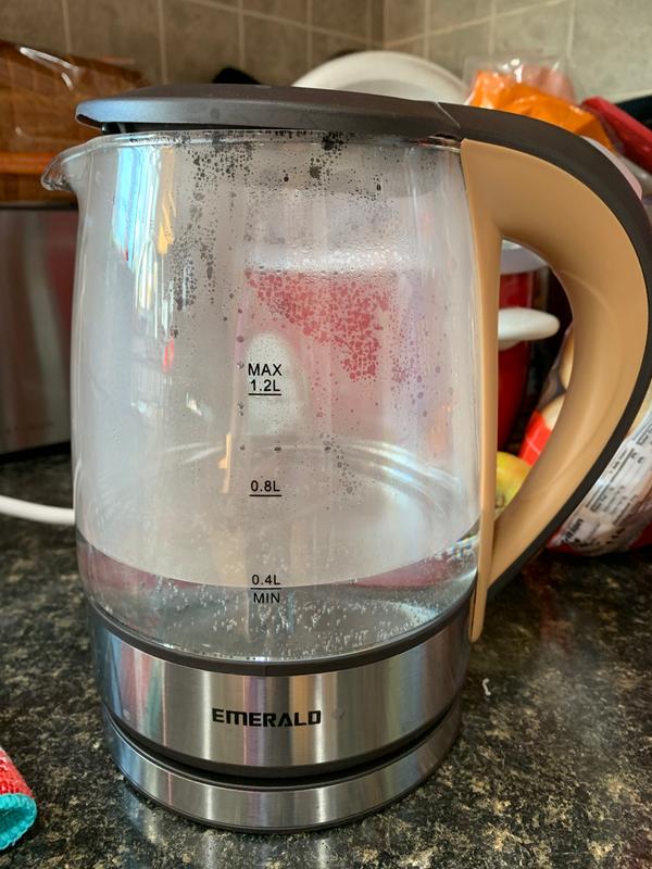 Emerald 1.2L Electric Glass Tea Kettle - Macy's