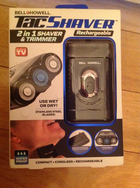 As Seen On TV Bell & Howell Rechargeable Mini Tac Shaver | Canadian Tire