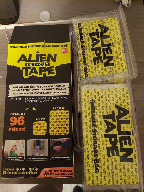 BELL HOWELL Alien Tape 96 Pack 2.13 in x 2.13 in Double Sided Tape 8519FEMQP 32 at Lowes