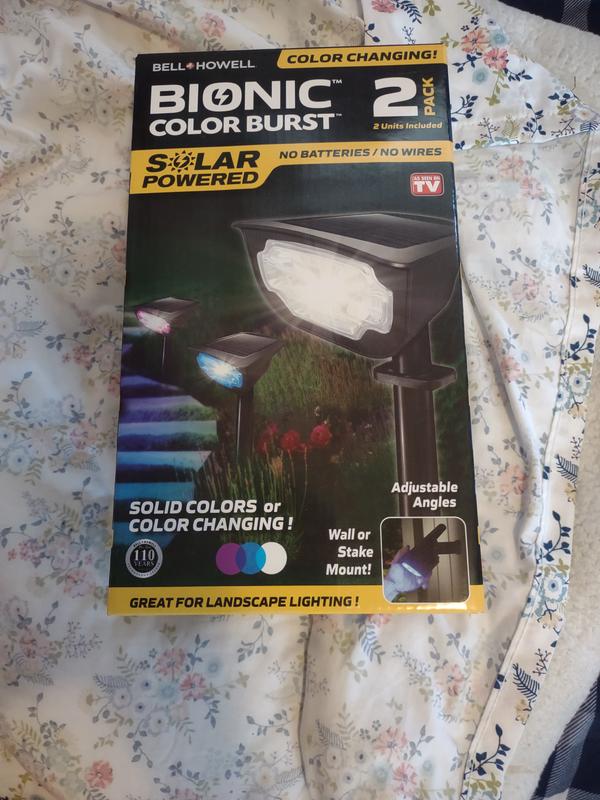 Lampe solaire Bionic Colour Burst comme à la télé | Canadian Tire