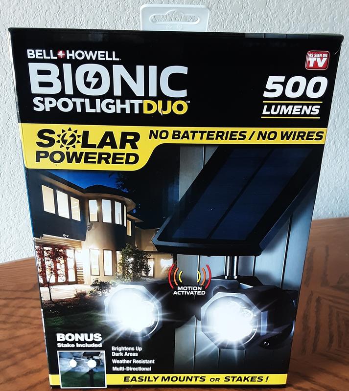 BELL + HOWELL Bell + Howell Bionic Lighting 500-Lumen 6-Watt Black ...