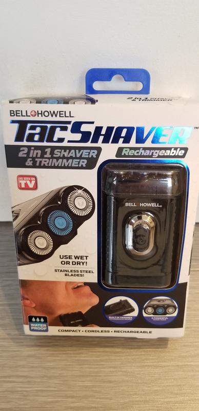 As Seen On TV Bell & Howell Rechargeable Mini Tac Shaver | Canadian Tire