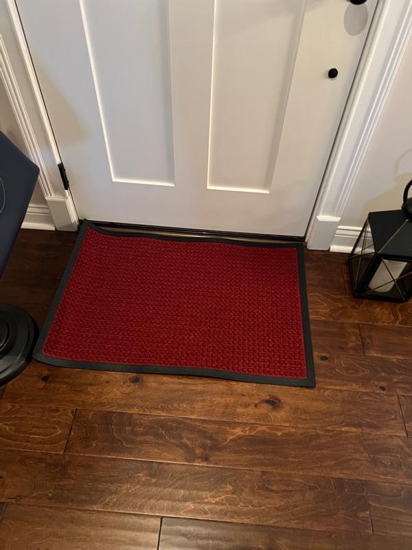 Envelor 2-ft x 3-ft Button- Maroon Polypropylene Rectangular Indoor or ...