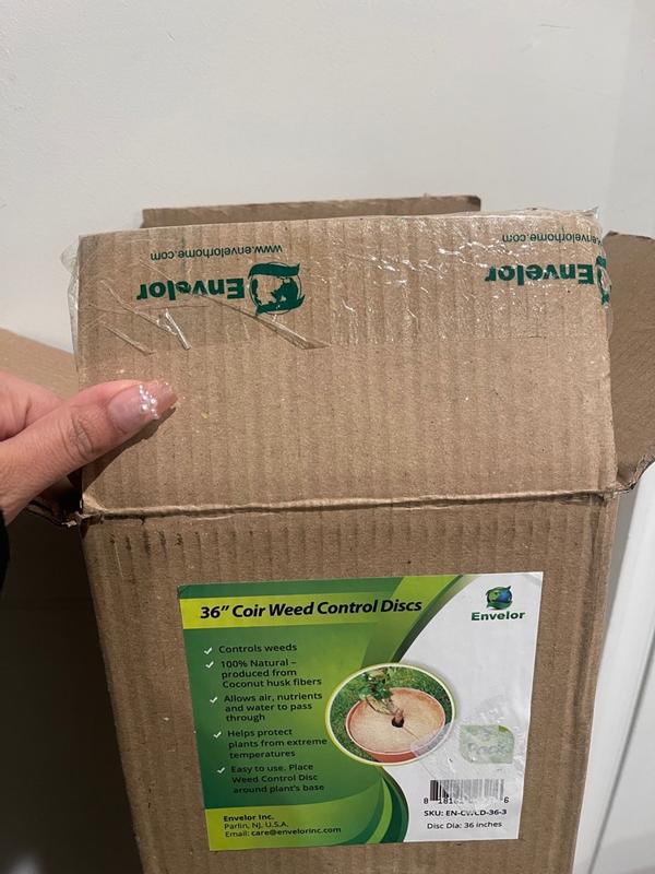 Envelor Natural Brown Coconut Fiber 36-in Tree Ring EN-CWCD-36-3-1 at ...