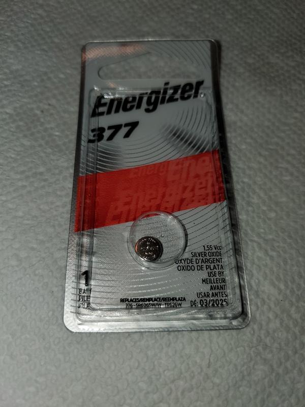 Pile bouton pour montre 377/376 SR626SW 1,5V/1,5 volt en oxyde d'argent ...