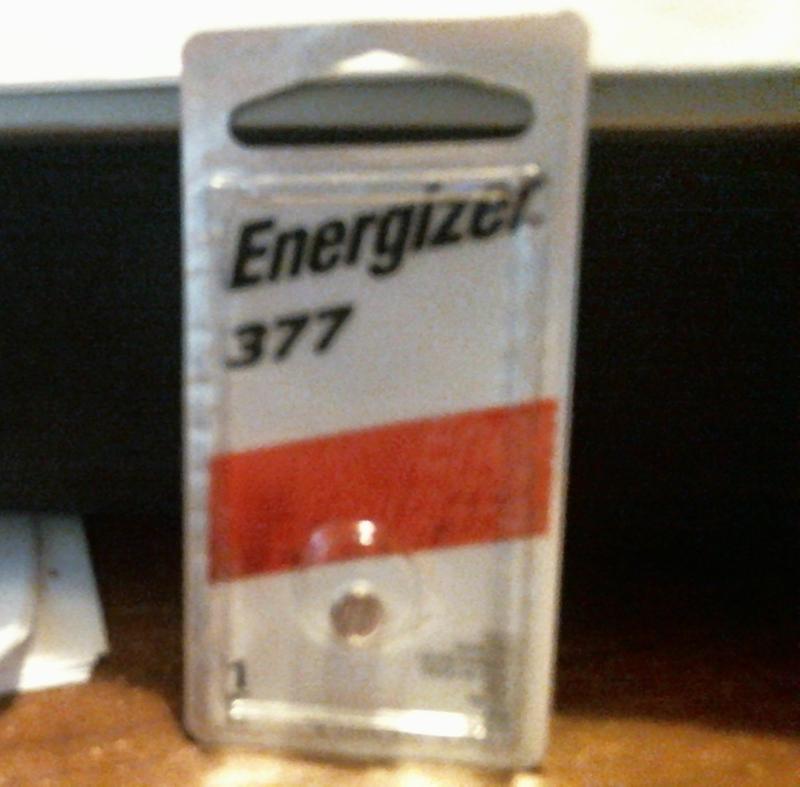 Pile bouton pour montre 377/376 SR626SW 1,5V/1,5 volt en oxyde d'argent ...