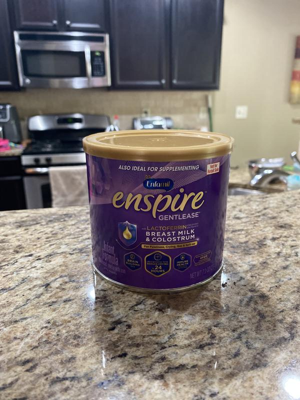 Enfamil Enspire Gentlease Infant Formula Powder 19.5 oz Tub Online Enfamil