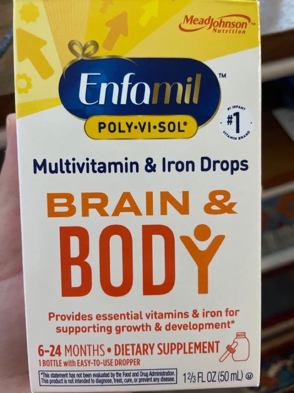 Poly Vi Sol with Iron Infant Drops 1.6 oz Meijer