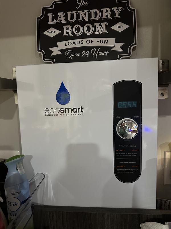 Ecosmart Ecosmart Eco 18 Is An 18-kilowatt Tankless Electric Water ...