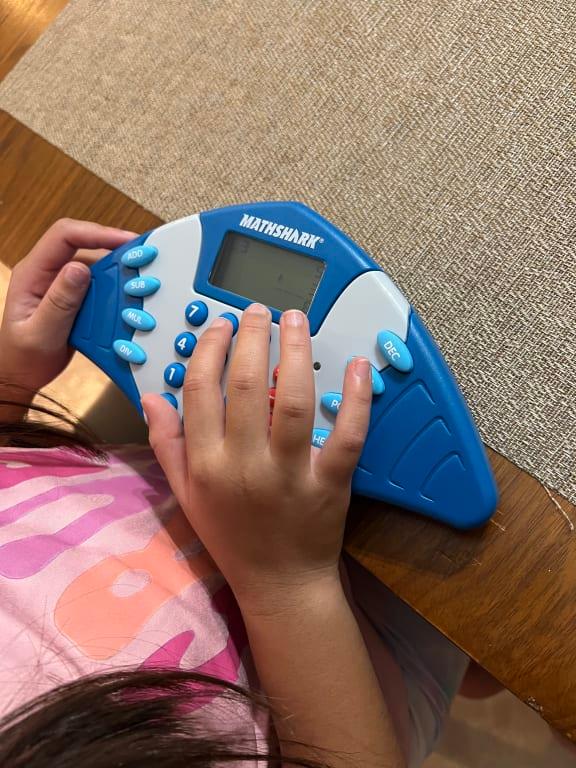 Educational Insights MathShark Handheld Electronic Math Game - Macy's