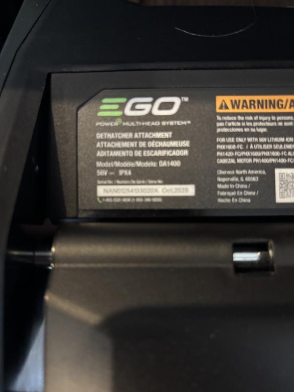 EGO 14-in Battery Powered Dethatcher in the Dethatchers department at ...