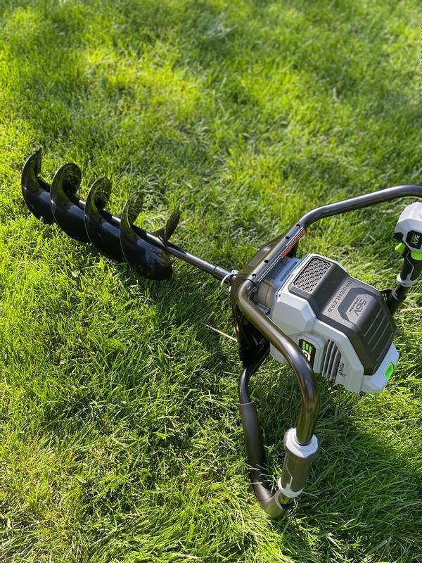 EGO 1-man POWER+ Earth Auger Powerhead with 8-in Bit(s) Included ...