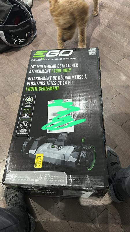 EGO 14-in Battery Powered Dethatcher in the Dethatchers department at ...