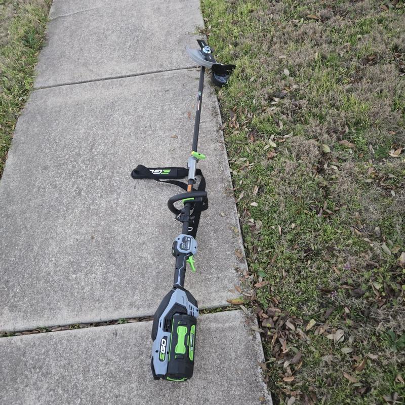 EGO POWER+ Multi-Head System 56-volt 8-in Handheld Battery Lawn Edger ...