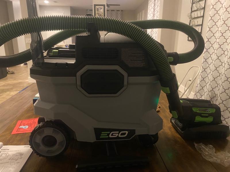 Ego Power + 9 Gallon Cordless Wet/Dry Vacuum - 110 CFM With Remote ...
