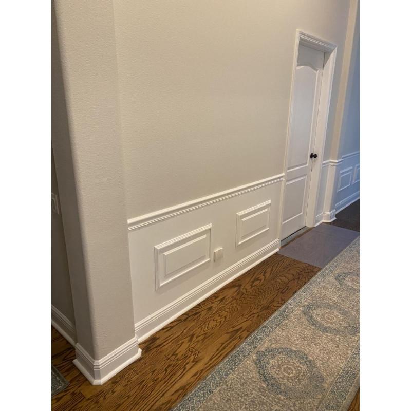 Ekena Millwork 1/4-in x 22-in x 12-in Smooth White PVC Fretwork Wall ...