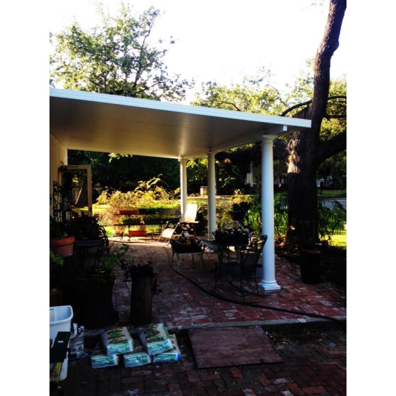 Ekena Millwork Endura-Stone 12-ft x 10-in Primed Fiberglass Round ...
