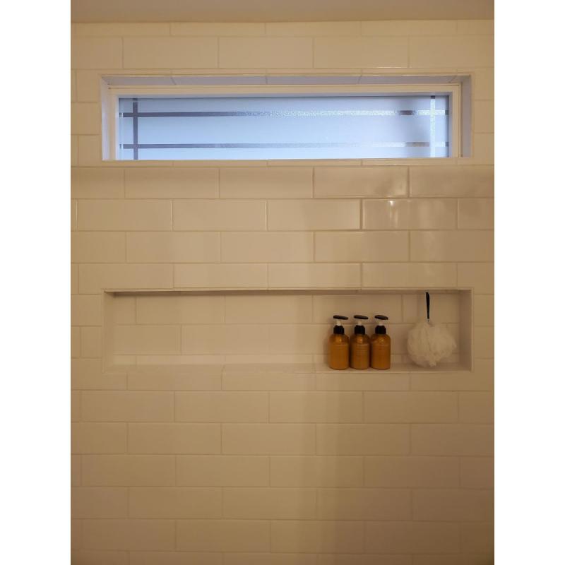 Hy-Lite Prairie Decorative Glass White Rectangle Accent Window in the ...