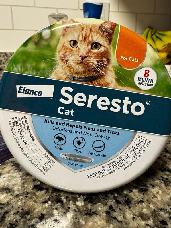 Elanco Seresto Cat Clamshell in the Pet Flea & Tick Treatments ...