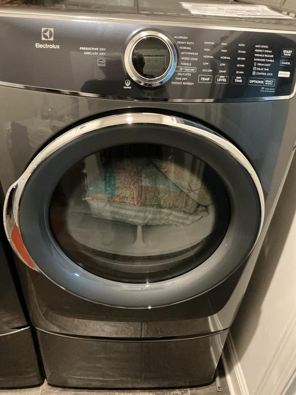 Electrolux 8-cu ft Stackable Steam Cycle Vented Electric Dryer ...