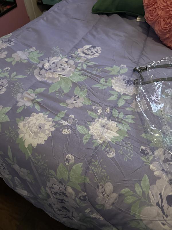 Keeco Maddie Floral Reversible 3-Piece Comforter Set, Created for Macy ...