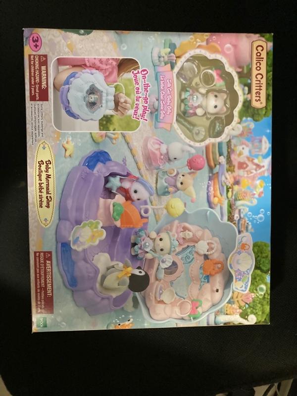 Calico Critters Baby Mermaid Shop Set - Macy's