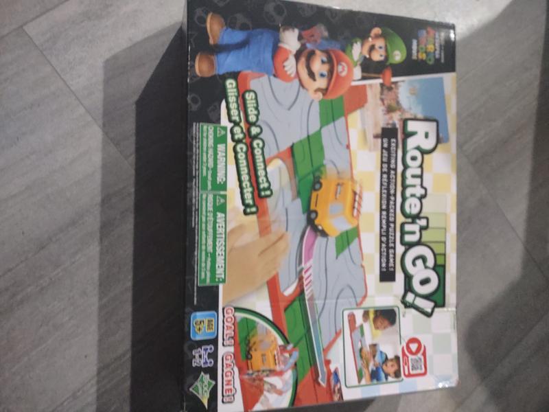 Super Mario Route N Go, Tabletop Skill and Action Game with Collectible ...