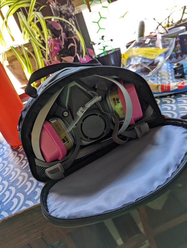 Ergodyne Clamshell Half Respirator Bag - Zipper Closure, 13187 at ...