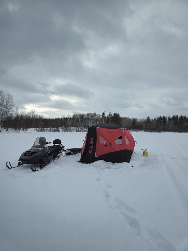 Eskimo Outbreak 850XD Portable Ice Shelter Fishing Storage Cabinet ...