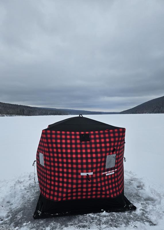 Eskimo QuickFish 3i Portable Ice Shelter Fishing Storage Cabinet 41445 ...
