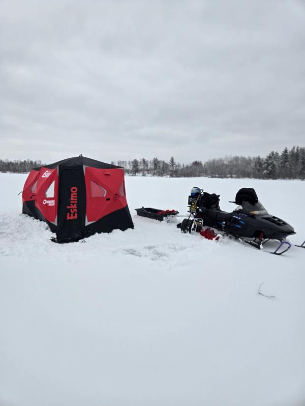 Eskimo Outbreak 850XD Portable Ice Shelter Fishing Storage Cabinet ...