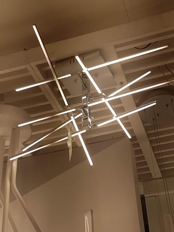 ET2 Kriss Kross 8 -Light Polished Chrome Modern/contemporary Geometric ...