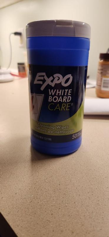 Expo Dry-Erase Board-Cleaning Wet Wipes, 6 in. x 9 in., 50-Pack at ...