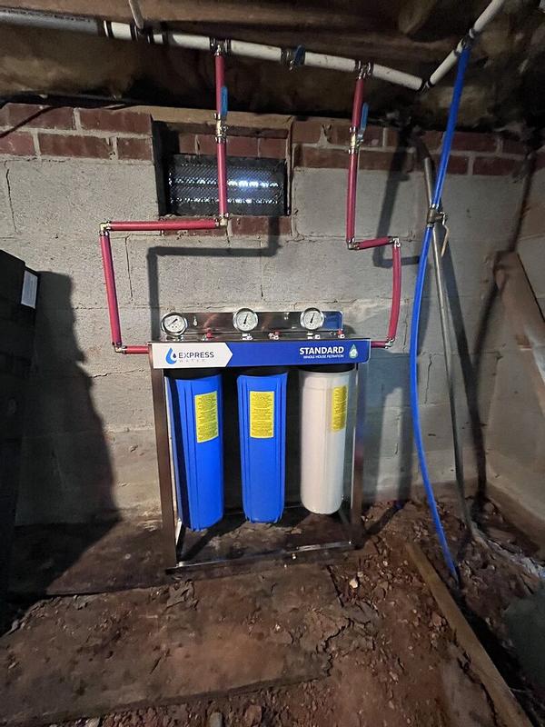 Express Water WH300SCGS Triple-stage 15-GPM Multi-method Soft Water ...