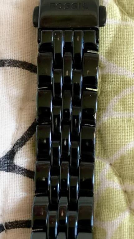 Fossil Women's Jacqueline Blue Stainless Steel Bracelet Watch 36mm ...