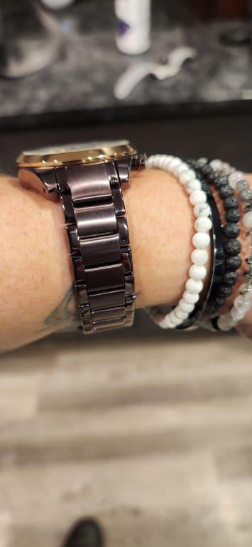 Fossil Women's Modern Courier Chronograph Wine Stainless Steel Watch ...