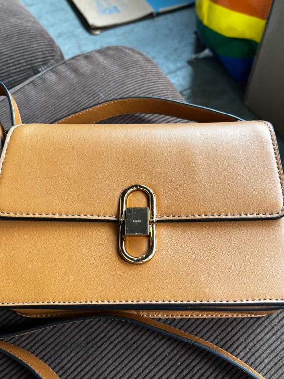 Fossil Avondale Small Leather Crossbody Bag - Macy's