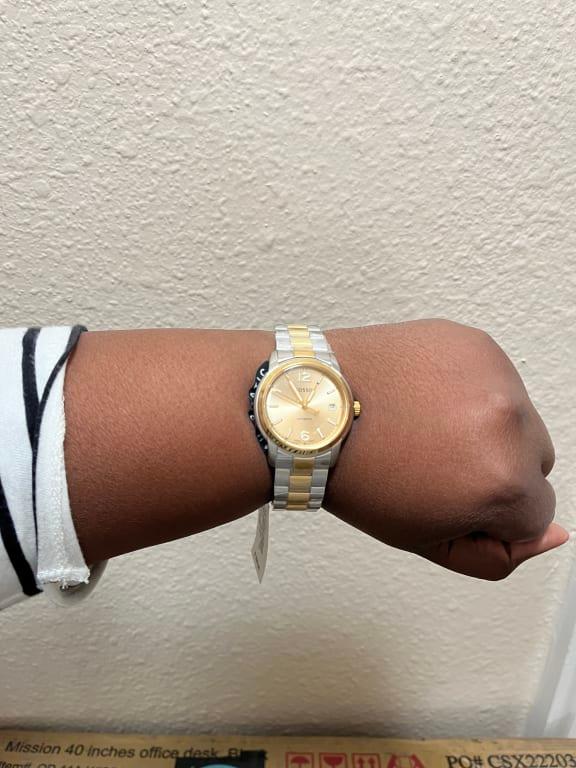 Fossil Women's Heritage Automatic Two tone Stainless Steel Watch 38mm ...